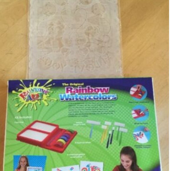 rainbow art | Toys | Rainbow Art Super Water Color Kit Painting Kit ...